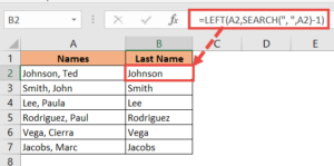 Extract Last Name in Excel - 4 Easy Ways!