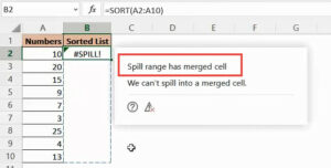SPILL Error in Excel - How to Fix?
