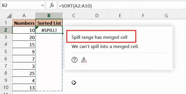 SPILL Error In Excel How To Fix 