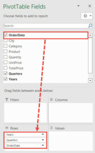 How to Group by Months in Excel Pivot Table?