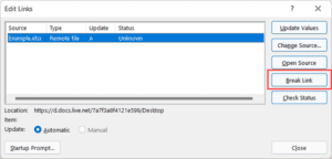 Break Links To External References in Excel? (2 Easy Ways)