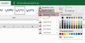 How to Create Win/Loss Sparklines Chart in Excel?