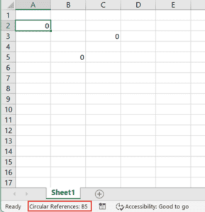 Circular References in Excel - How to Find and Fix it!