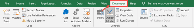 How to Add Developer Tab in Excel? 2 Easy Ways!