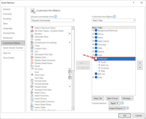 How to Add Developer Tab in Excel? 2 Easy Ways!