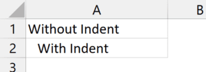 Indent in Excel (Shortcut) - Spreadsheet Planet