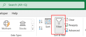 How to Clear Filter in Excel? Shortcut!
