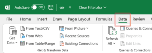 How to Clear Filter in Excel? Shortcut!