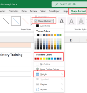 How to Strikethrough in Excel (5 Ways + Shortcuts) - Spreadsheet Planet