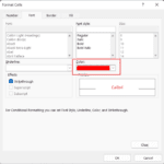 How to Change Font Color Based on Cell Value in Excel?