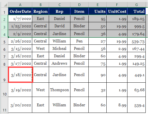  How To Copy Row Height In Excel 5 Easy Ways 