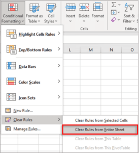 How to Remove Conditional Formatting in Excel? (5 Easy Ways)
