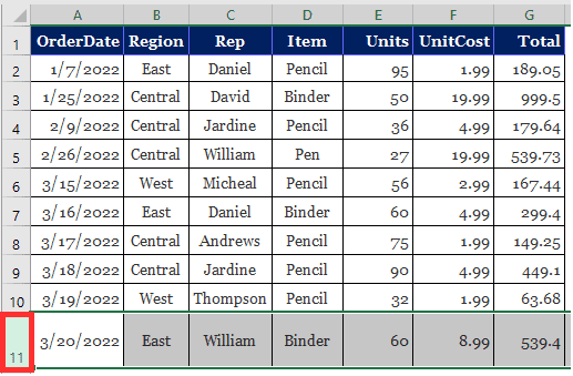 How To Copy Row Height In Excel 5 Easy Ways 