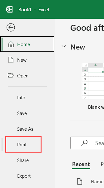 Print Preview In Excel Shortcut 