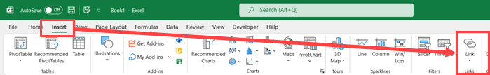 Insert Hyperlink In Excel Shortcut 