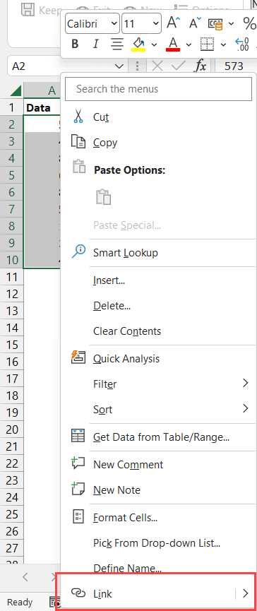 Insert Hyperlink In Excel Shortcut Spreadsheet Planet
