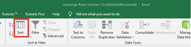 How To Rearrange Rows In Excel 4 Easy Ways 