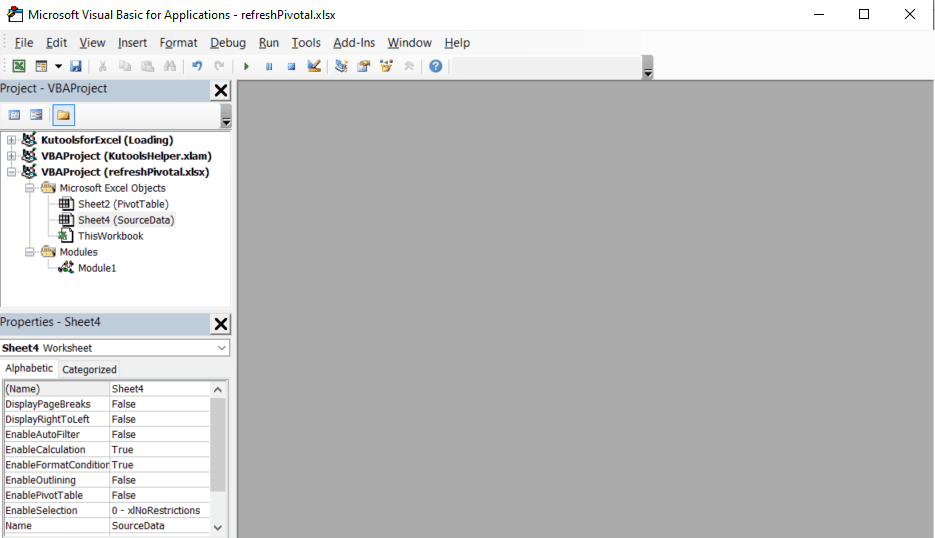 How To Refresh Pivot Table In Excel Shortcut VBA 