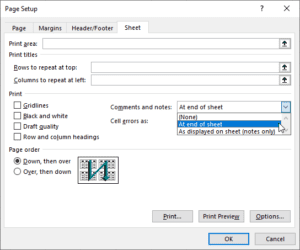 How to Print Comments in Excel? 4 Easy Ways!