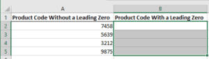 How to Add Zero In Front of Number in Excel (7 Easy Ways)