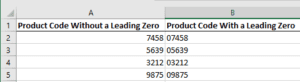 How to Add Zero In Front of Number in Excel (7 Easy Ways)