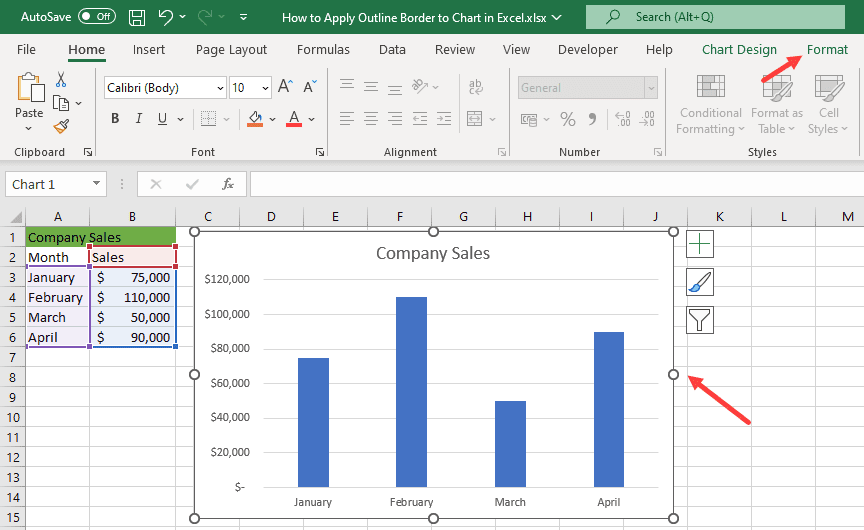 How To Add A Border On A Chart In Excel Chart Infoupdate How To Add A Border On A Chart In Excel Chart Infoupdate