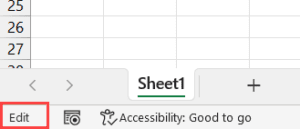 Edit Cell in Excel (Shortcut)