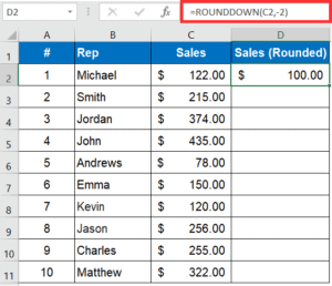 How to Round to Nearest 100 in Excel? 6 Easy Ways!