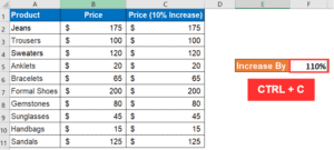 How to Add a Percentage to a Number in Excel? 4 Easy Ways!