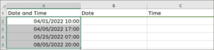 How to Separate Date and Time in Excel (7 Easy Ways)