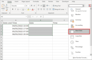 How to Separate Date and Time in Excel (7 Easy Ways)