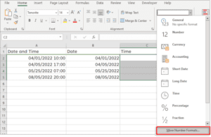How to Separate Date and Time in Excel (7 Easy Ways)