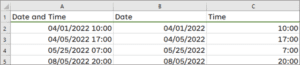 How to Separate Date and Time in Excel (7 Easy Ways)