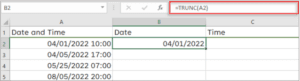 How to Separate Date and Time in Excel (7 Easy Ways)