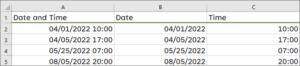 How to Separate Date and Time in Excel (7 Easy Ways)