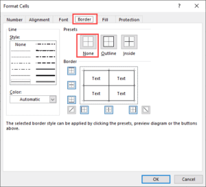 6 Easy Ways to Remove Borders in Excel (Shortcuts)