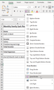 6 Easy Ways to Remove Borders in Excel (Shortcuts)