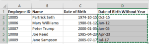 How to Remove Year from Date in Excel? 5 Easy Ways!