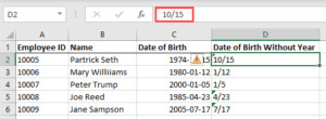 How to Remove Year from Date in Excel? 5 Easy Ways!