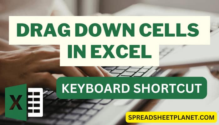 Drag Down Formula In Excel Shortcut 
