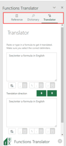 How to Translate in Excel? (Text/Formulas)