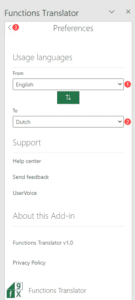 How to Translate in Excel? (Text/Formulas)