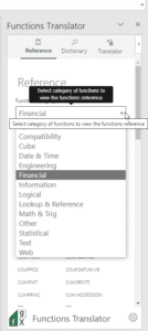 How to Translate in Excel? (Text/Formulas)