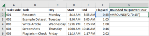 Round Time to Nearest Quarter Hour in Excel - 4 Easy Ways!