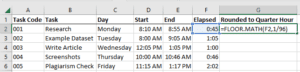 Round Time to Nearest Quarter Hour in Excel - 4 Easy Ways!