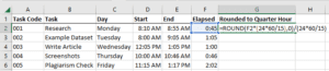 Round Time to Nearest Quarter Hour in Excel - 4 Easy Ways!