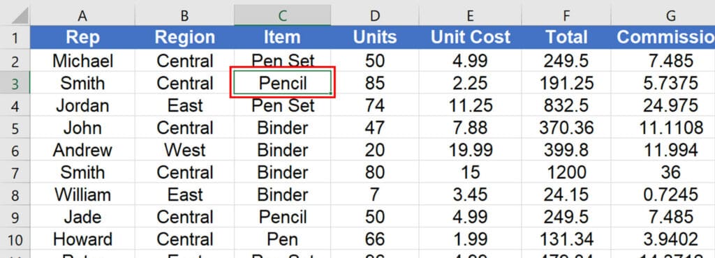 How to Freeze the Top Row and First Column in Excel?