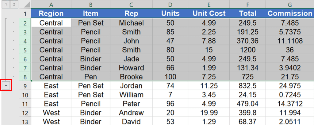 How to Group Rows in Excel? 4 Easy Ways!
