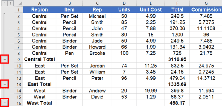 How to Group Rows in Excel? 4 Easy Ways!