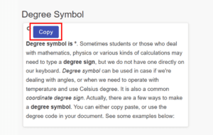 How to Insert Degree (°) Symbol in Excel? 5 Easy Ways!